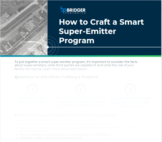 Bridger Photonics How to Craft a Super Emitter Plan
