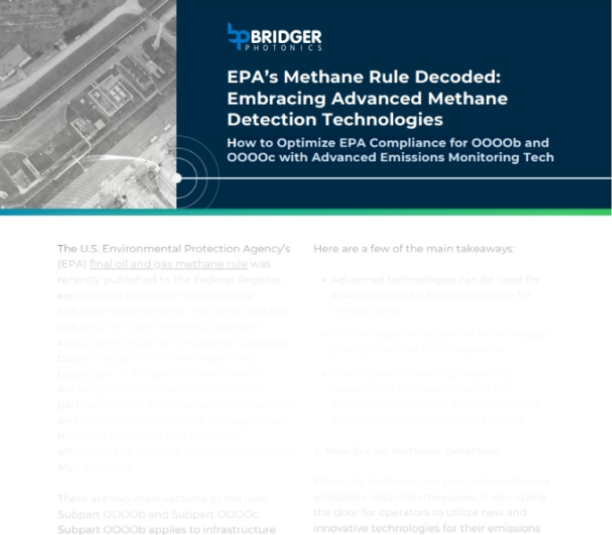 Bridger Photonics Super Emitter Key Takeaways